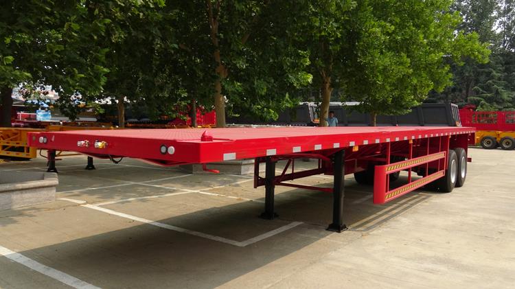 2 Axle Flatbed Trailer for Sale in Mali - TITAN Vehicle