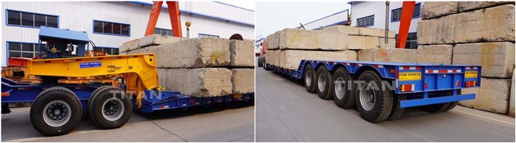 150 Ton Lowboy Gooseneck Trailer for Sale in Nigeria