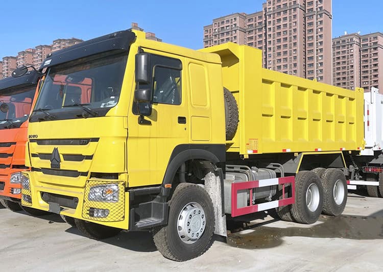 Howo 371 Dump Trucks Semi Trailer for Sale with Lower Price Near Me in ...