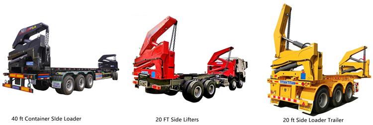 40 ft Side Lift Container Transport Trailer for Sale Manufacturer