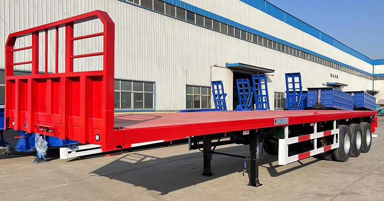40Ft 3 Axle Flatbed Trailer Headboard for Sale in Kenya