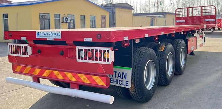 40Ft 3 Axle Flatbed Trailer Headboard for Sale in Kenya