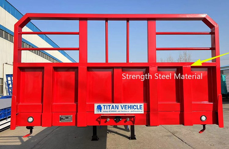 40Ft 3 Axle Flatbed Trailer Headboard for Sale in Kenya