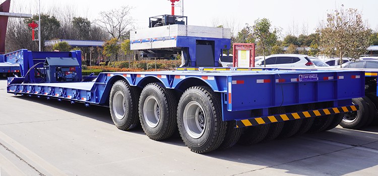 3 Line 6 Axle Lowboy Gooseneck Detach Trailer for Sale in Panama