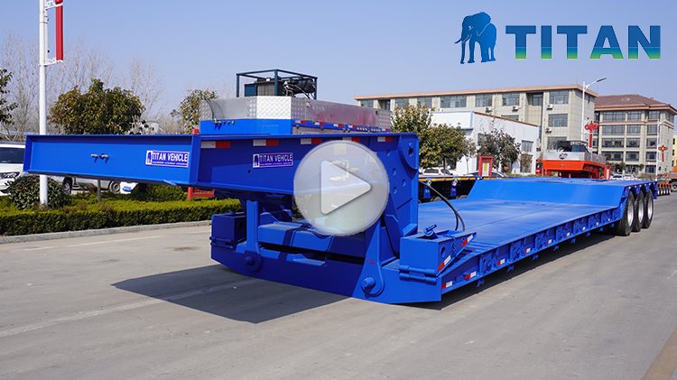 3 Line 6 Axle Lowboy Gooseneck Detach Trailer for Sale in Panama