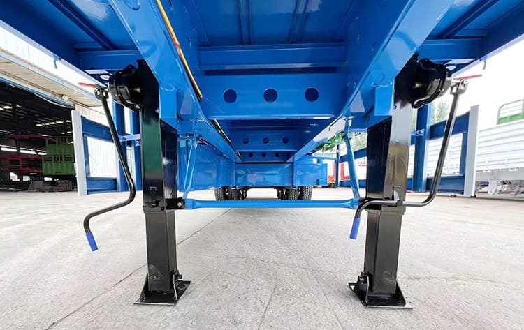 3 Axle Flatbed 40 Ft Trailer for Sale Price