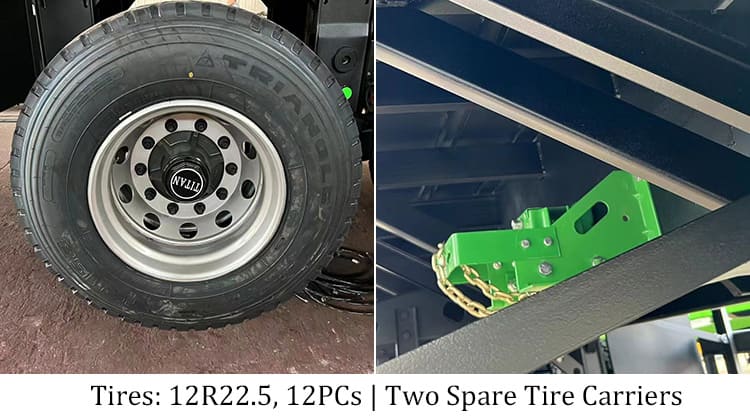 60 Ton 3 Axle Sideboard Trailer for Sale Near Me