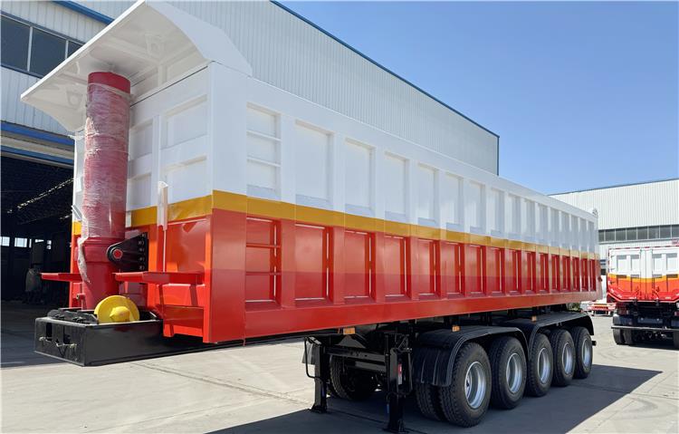 80 Ton 5 Axle Tipper Semi Trailer for Sale In Guyana