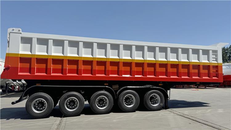 80 Ton 5 Axle Tipper Semi Trailer for Sale In Guyana
