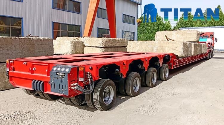 Nicolas Modular Trailer - Hydraulic Multi Axle Trailer for Sale