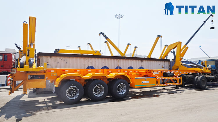 Steelbro 40Ft Container Side Loader Trailer Price for Sale in Guyana