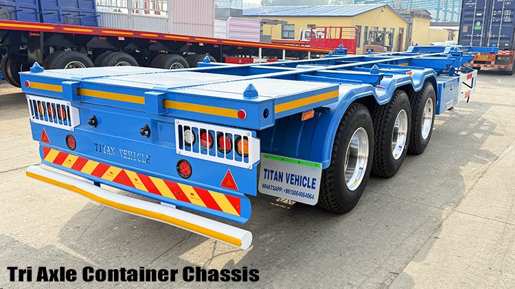 40 Ft Skeleton Trailer for Sale | Gooseneck Container Trailer in Guyana