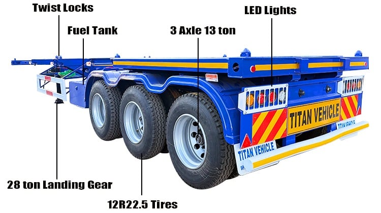 40 Ft Shipping Container Trailer for Sale in Georgetown Guyana