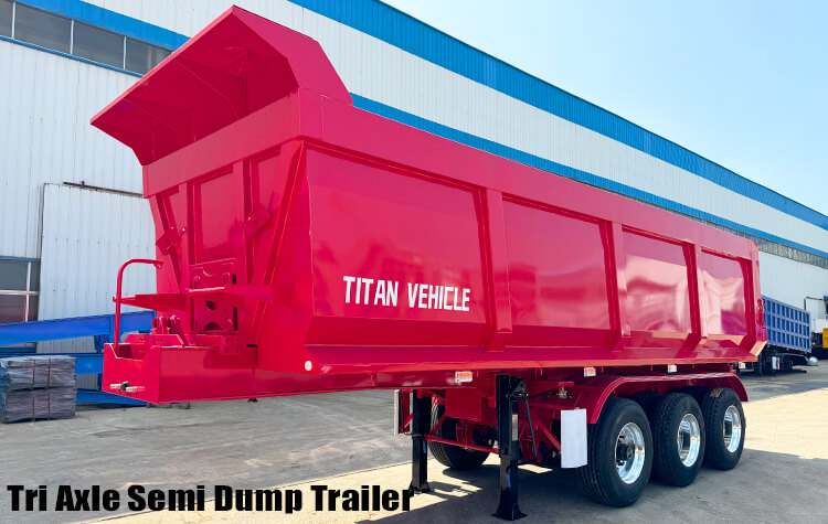 New TITAN 3 Axle Semi Tipper Trailer for Sale in Guyana