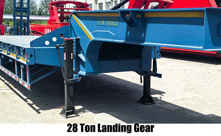 4 Axle Extendable Drop Deck Low Loader Semi Trailer for Sale in Nigeria ...