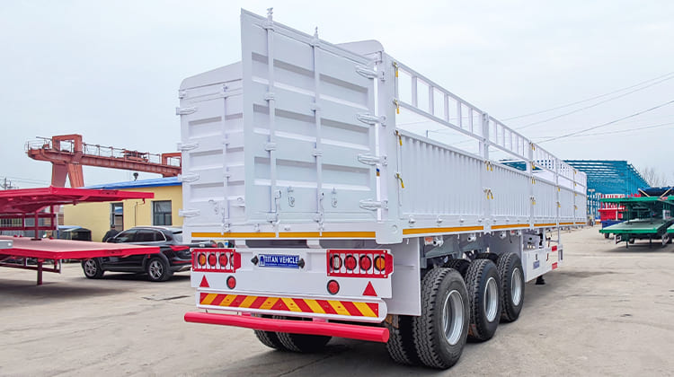 60 Ton 3 Axle Cargo Trailer for Sale in Mali