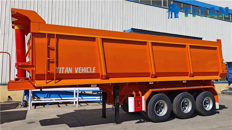 Tipper Semi Trailer for Sale In Angola