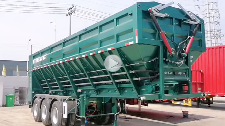 Belt Conveyor Transport Semi Trailer for Sale