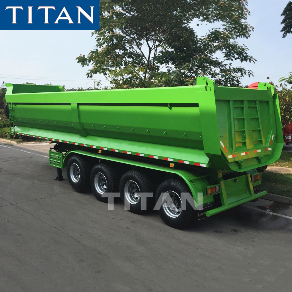 heavy duty dump trailer tipper chassis container trailer by ...
