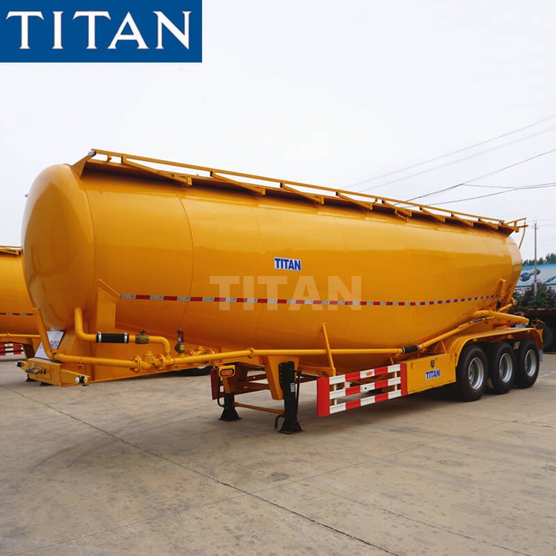 60 ton fly ash cement bulker trailer transporters by professional ...