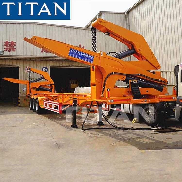TITAN 40ft container side loader trailer for sale by professional ...
