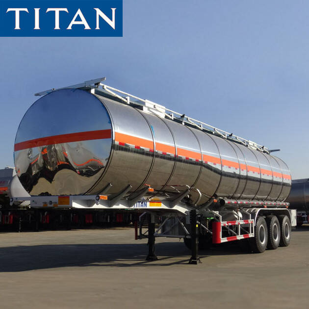 stainless steel tanker semi trailers for sale by professional supplier ...