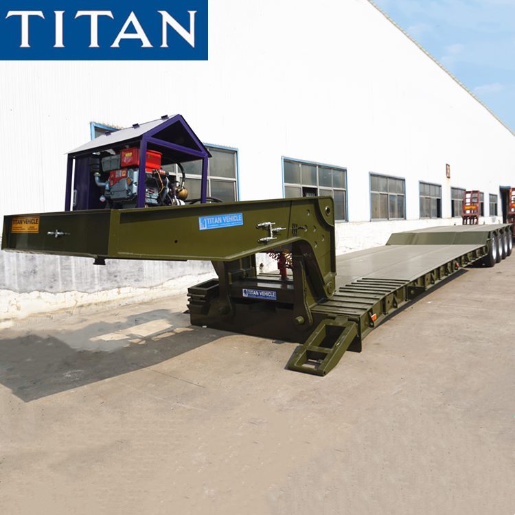 4 Axle Rgn Lowboy Trailer for Sale - TITAN VEHICLE