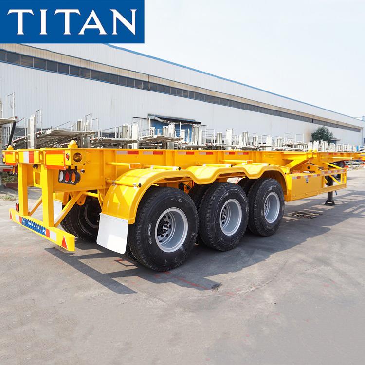 40 Foot Tri Axle Chassis for Sale - TITAN Vehicle