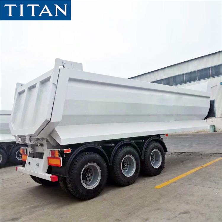 U Shape Rock Dump Trailer for Sale in Papua New Guinea