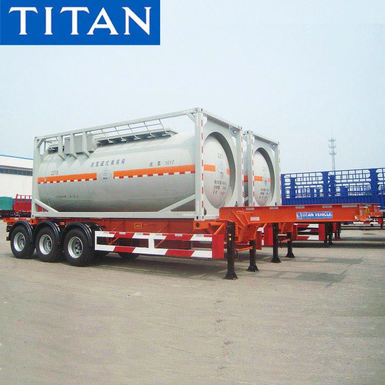 Best Price of 40 foot Gooseneck Container Chassis for Sale in Congo Boma