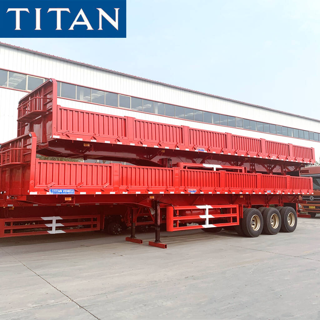 Drop Side Body Trailer for Sale in Guinea - TITAN Vehicle