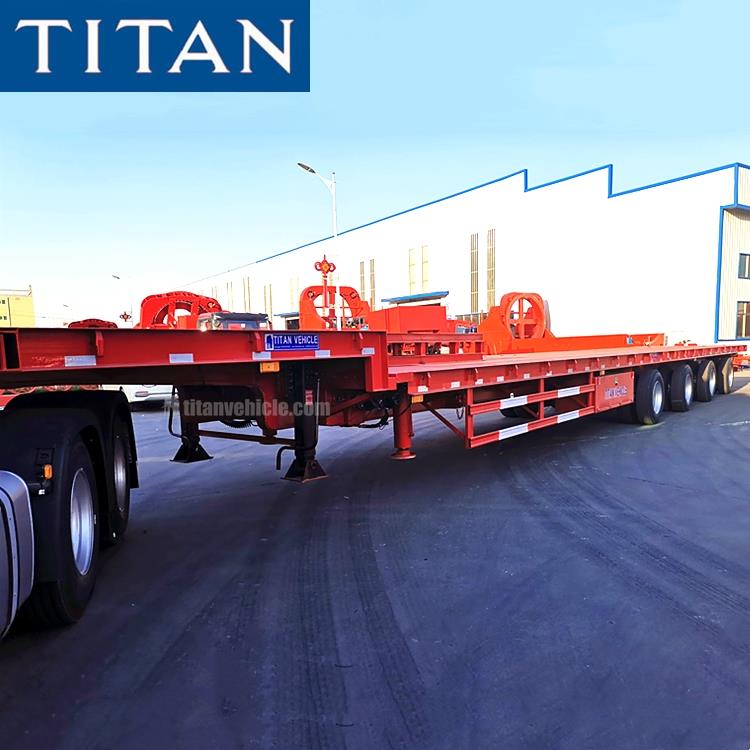 58m Telescopic Extendable Trailer for Sale in Da Nang