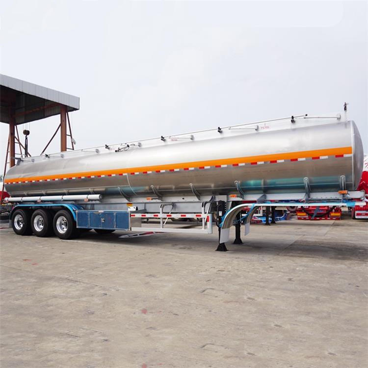 50000 Liters Aluminum Fuel Tanker Trailer for Sale In Zimbabwe Bulawayo