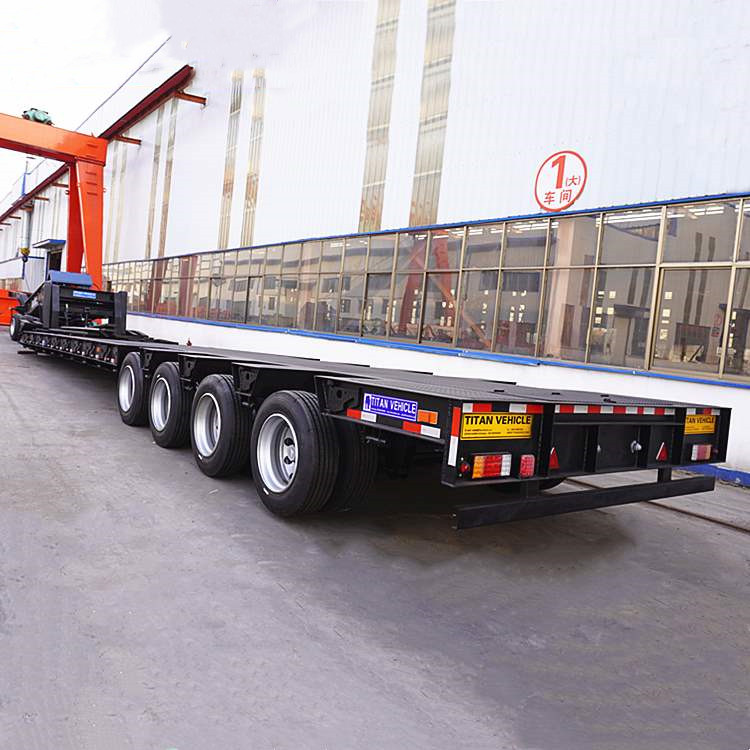 100T Low Bed Gooseneck Trailer for Sale in Namibia