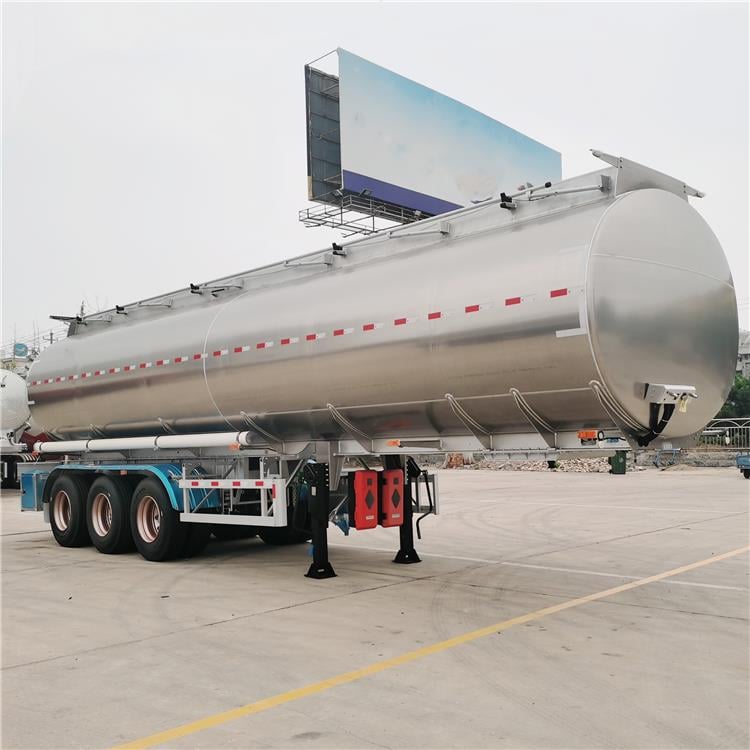 Tri Axle Aluminum Fuel Tanker Trailer for Sale In Namibia - Shengren Trailer