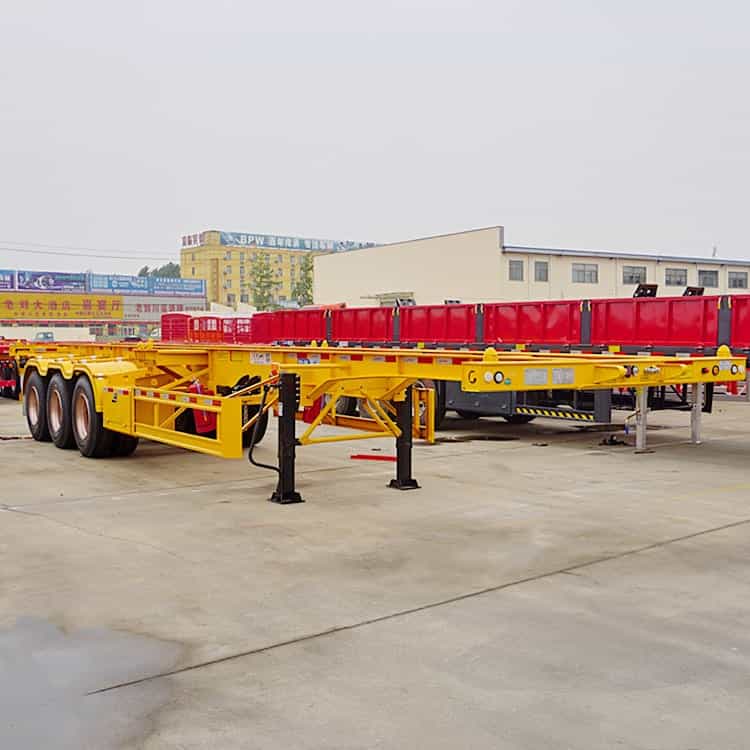 3 Axle 40ft Skeletal Trailer for Sale in Zambia