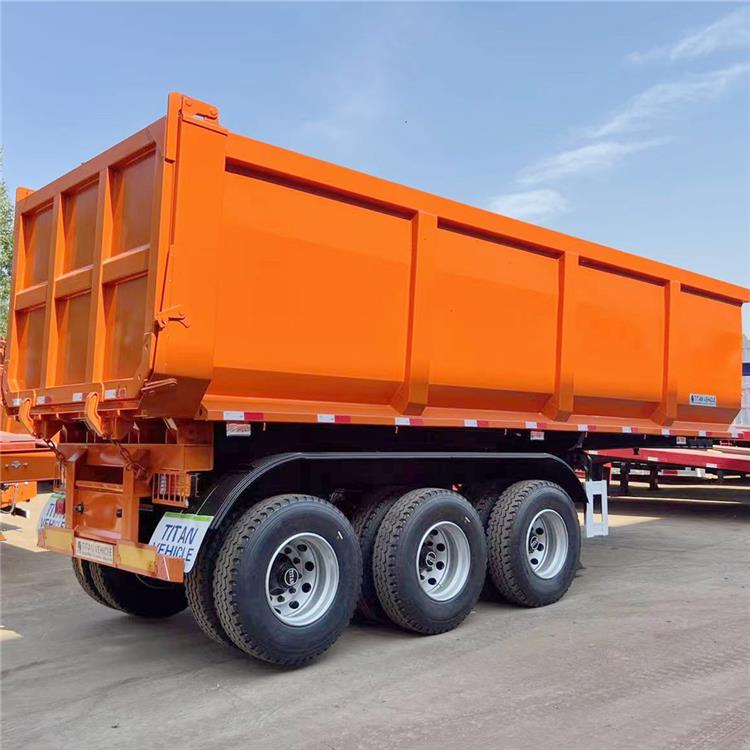 Hydraulic 3 Axle 60 Ton Tipper Trailers Price for Sale Near Me In ...