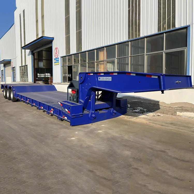 40Ft Lowboy Gooseneck Trailer | Semi Lowboy Gooseneck Trailer for Sale ...