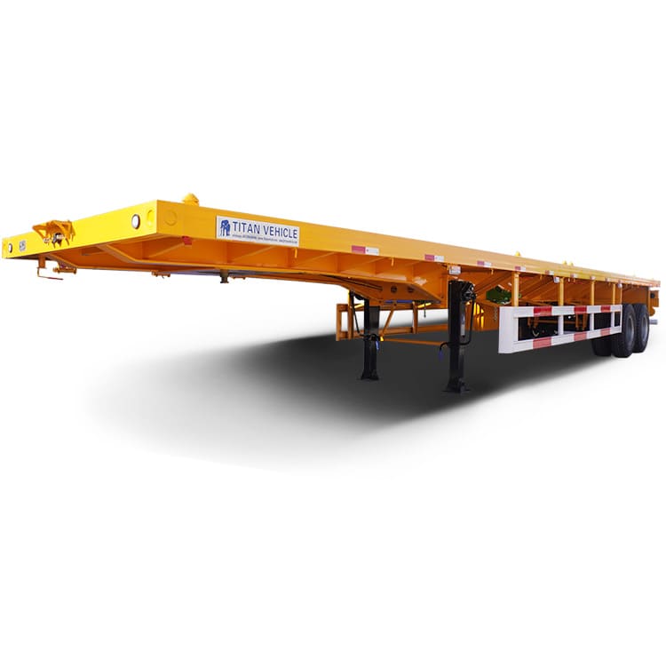 40 Ft 2 Axle Flatbed Trailer Prices Manufacturers