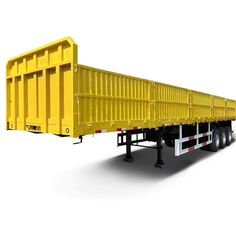 60 Ton 3 Axle Sideboard Trailer for Sale Near Me