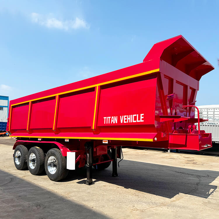 End Dump Dumper Truck Semi Trailers for Sale in Jamaica