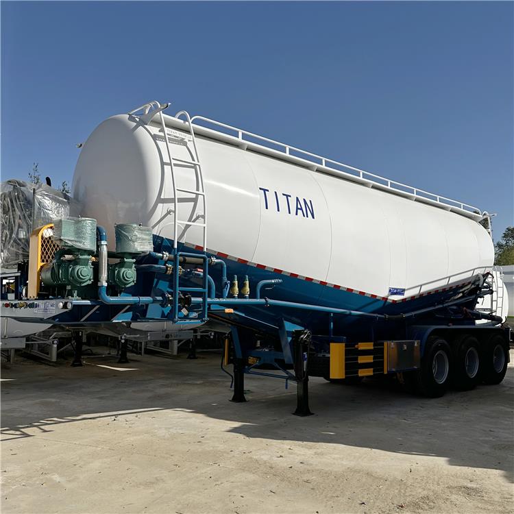 Dry Bulk Cement Tanker for Sale In Zimbabwe - Silo Trailer