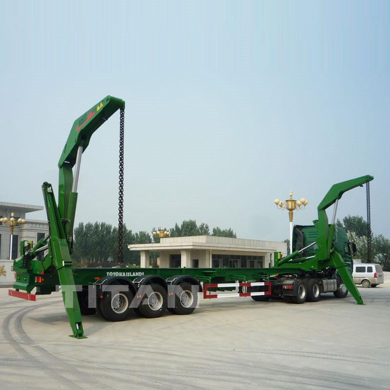 container loader container load trailer container side loader trailer ...