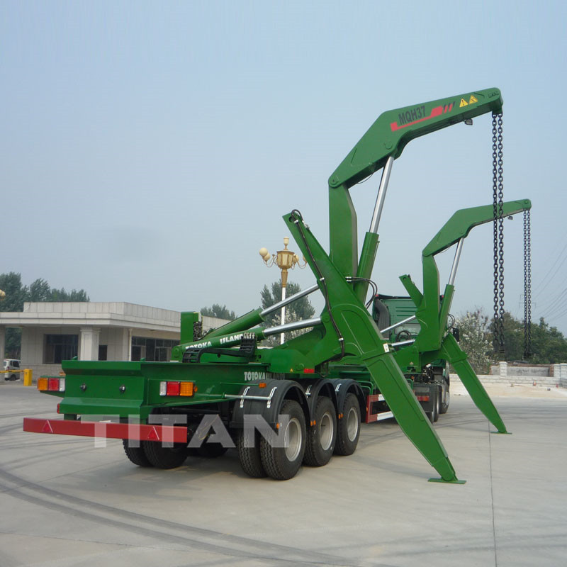 container loader container load trailer container side loader trailer ...