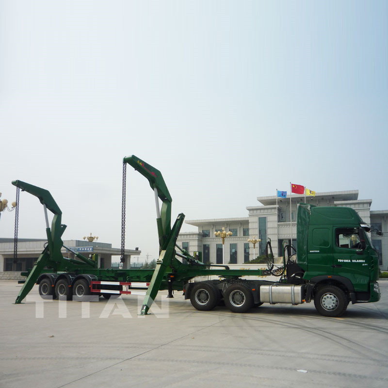 container loader container load trailer container side loader trailer ...