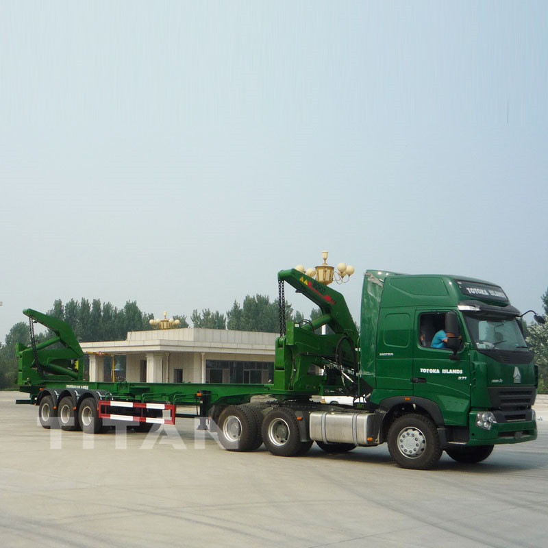 container loader container load trailer container side loader trailer ...